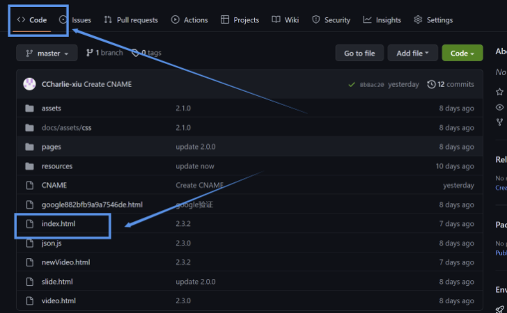 【gitee pages 和 github pages】静态个人博客 - CharlieXiu's Blog